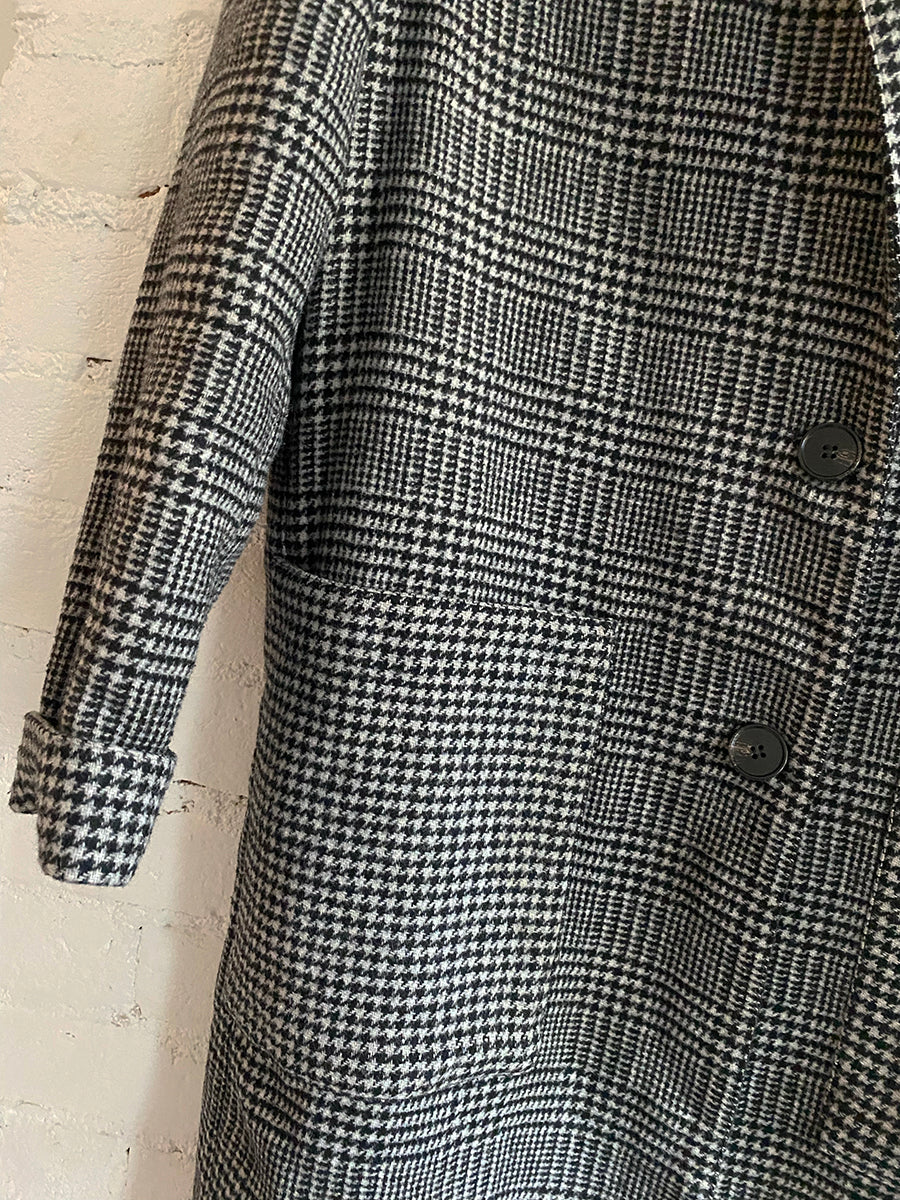 All Saints Wool Houndstooth Coat – NOIROHIO VINTAGE