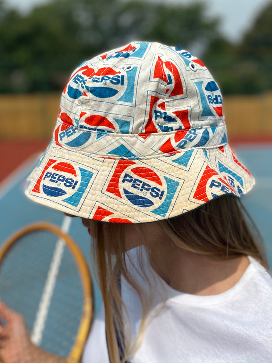 1970's Rare Pepsi Bucket Hat – NOIROHIO VINTAGE