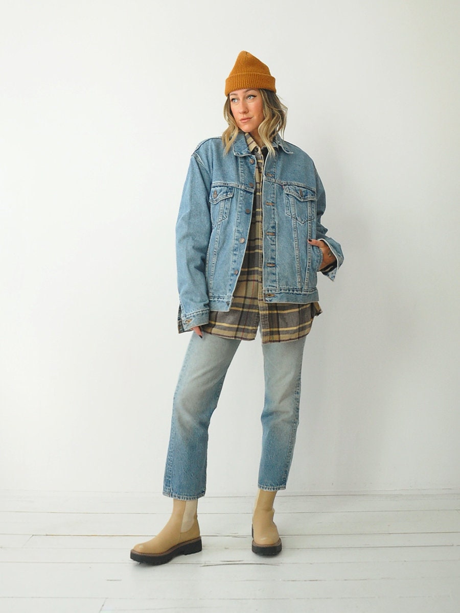 Oversized Levi's Jean Jacket – NOIROHIO VINTAGE